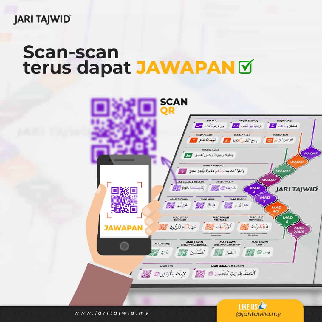 Jari Tajwid – Belajar Tajwid Inovatif Dengan Sempurna